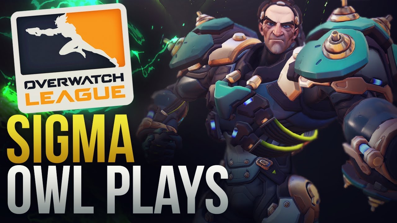BEST SIGMA OVERWATCH LEAGUE PLAYS - Overwatch Montage - Over Watch ...