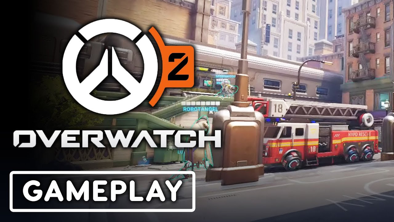 Overwatch 2 - New York Map 5v5 PvP Gameplay Reveal - Over Watch ...