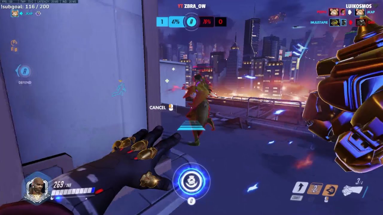 Overwatch Doomfist God ZBRA Showing His Gameplay Skills - Over Watch ...