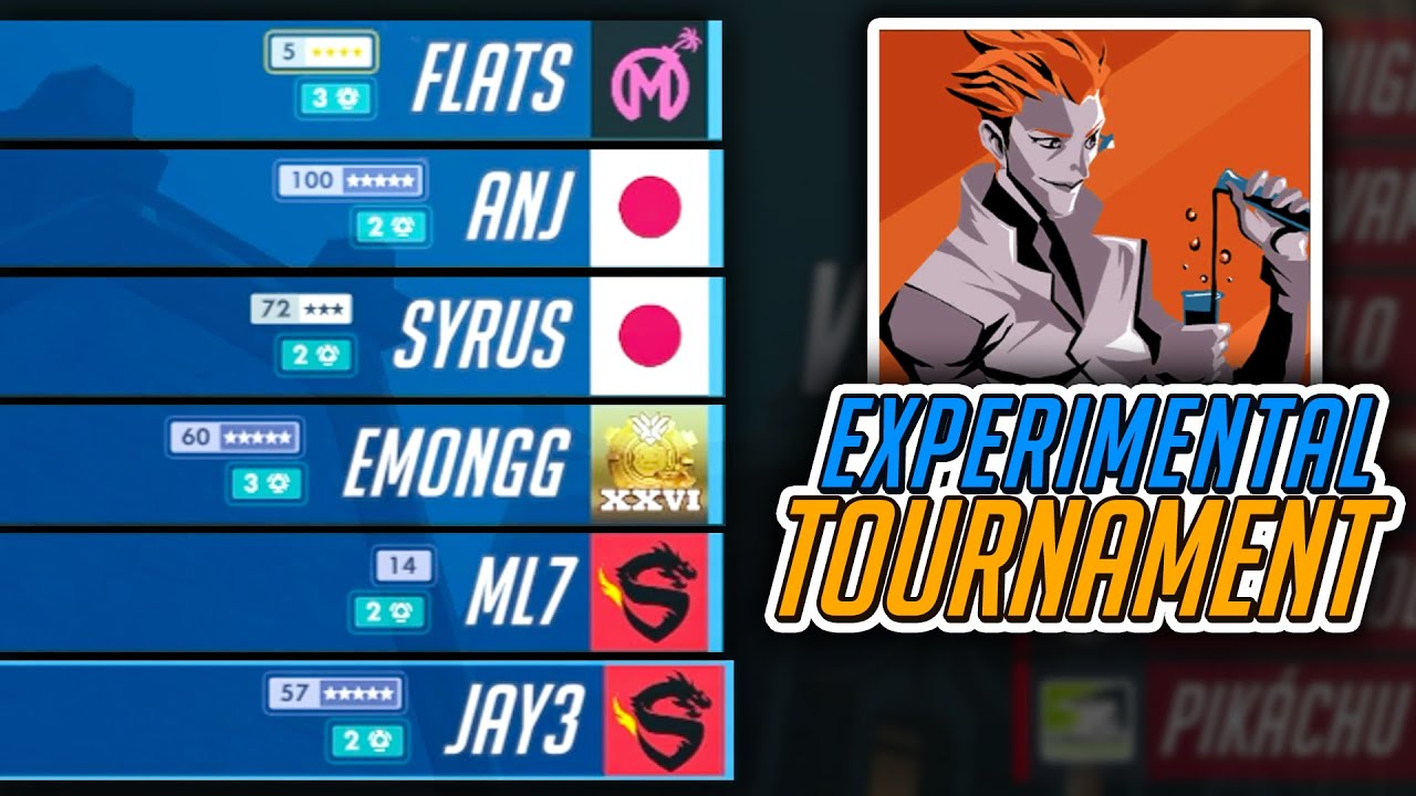 OVERWATCH EXPERIMENTAL TOURNAMENT (Game 1) - w/ Flats, mL7, Emongg ...