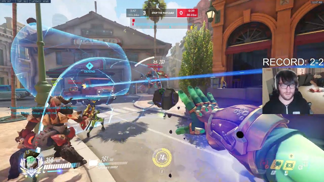 HARBLEU INSANE SIGMA GAMEPLAY OVERWATCH SEASON 32 TOP 500 - Over Watch ...