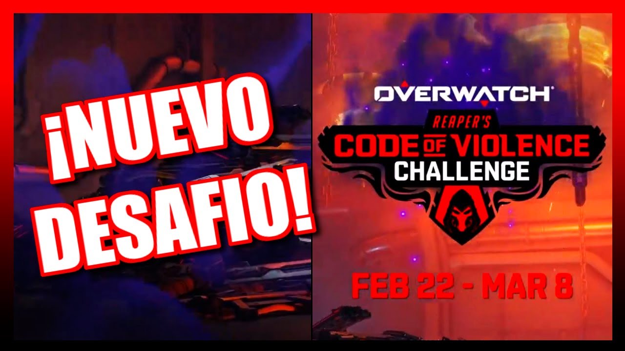 NUEVO DESAFÍO DE REAPER "CODE OF VIOLENCE" | Angrod Overwatch - Over ...
