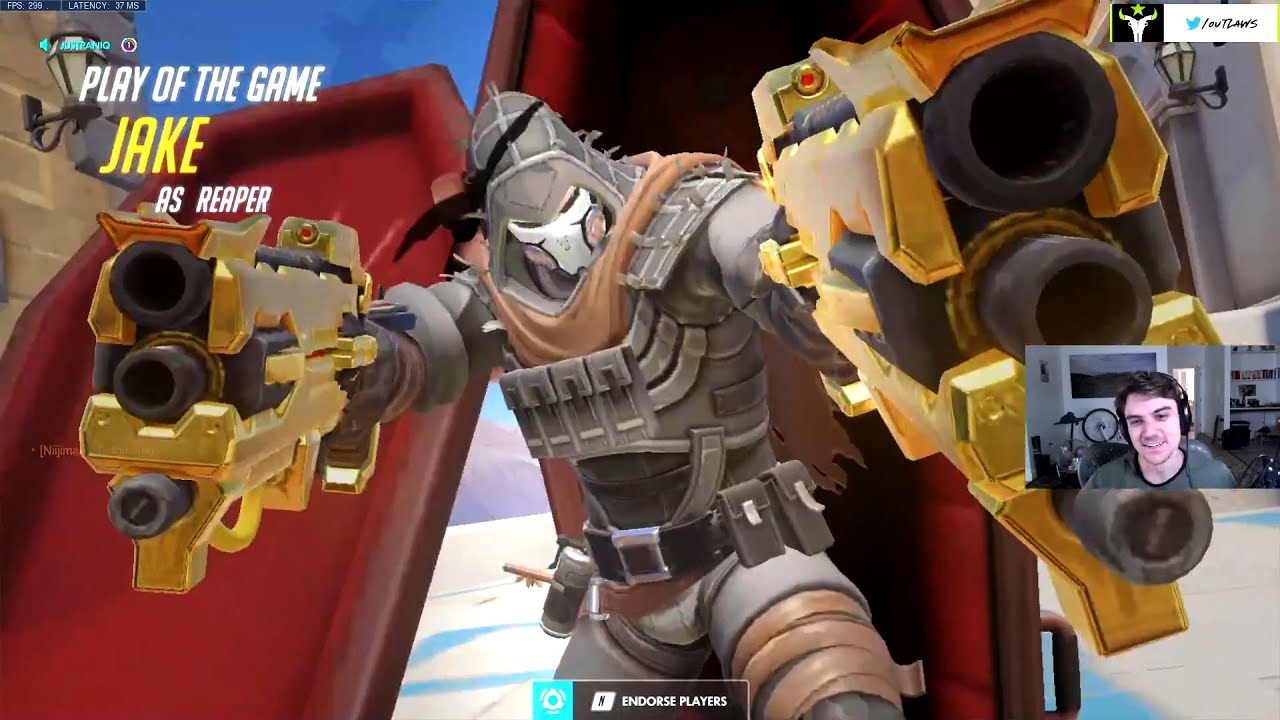 Jake Sick Reaper Gameplay - POTG! [ Overwatch Season 33 Top 500 ...