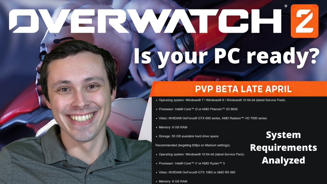 Overwatch 2 PC System Requirements Analysis (For the Closed Beta ...