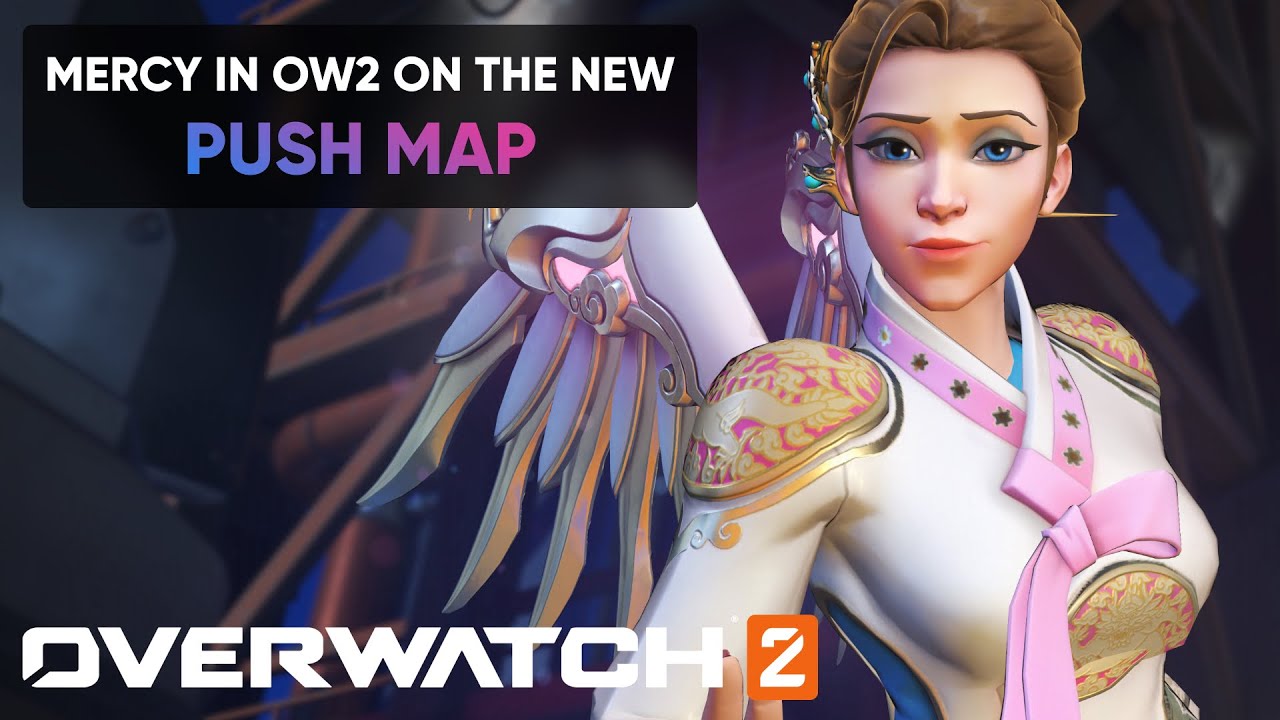 Overwatch 2 Mercy on the new PUSH map! | Overwatch 2 Alpha - Over Watch ...