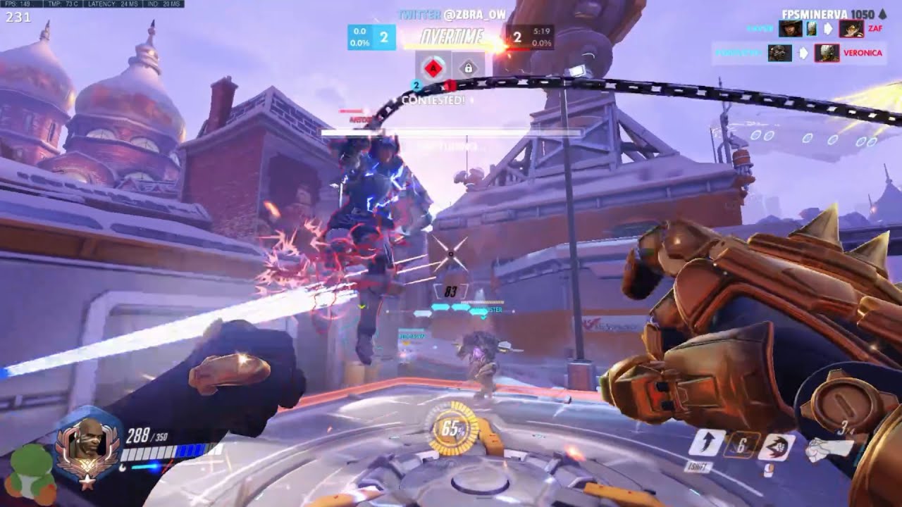 Overwatch Doomfist God ZBRA Tough Times For Doomfist Mains Vol. 15 ...