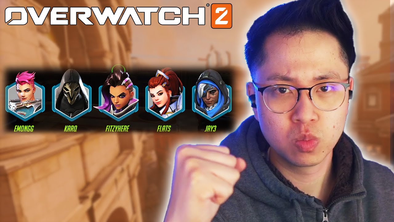 The Overwatch 2 STREAMER STACK ft Flats, Emongg, Fitzyhere, Jay3 – Over ...