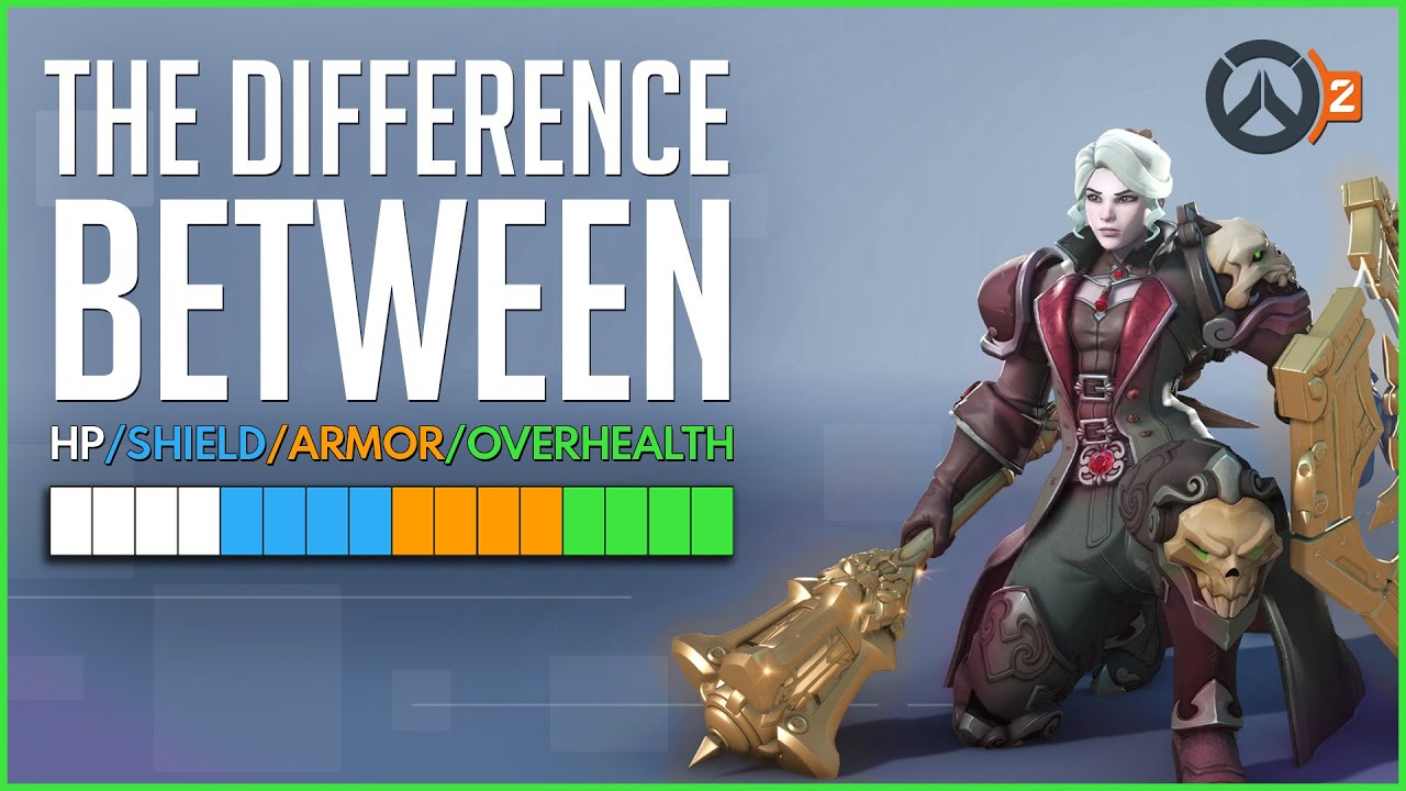 The Difference Between HP/SHIELDS/ARMOR/OVERHEALTH | Overwatch 2 - Over ...