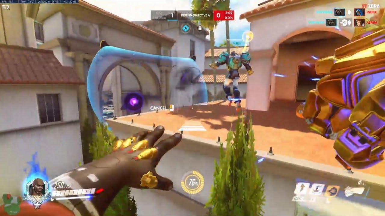 Overwatch Doomfist God ZBRA Destroys Whole Enemy Team As Doomfist ...