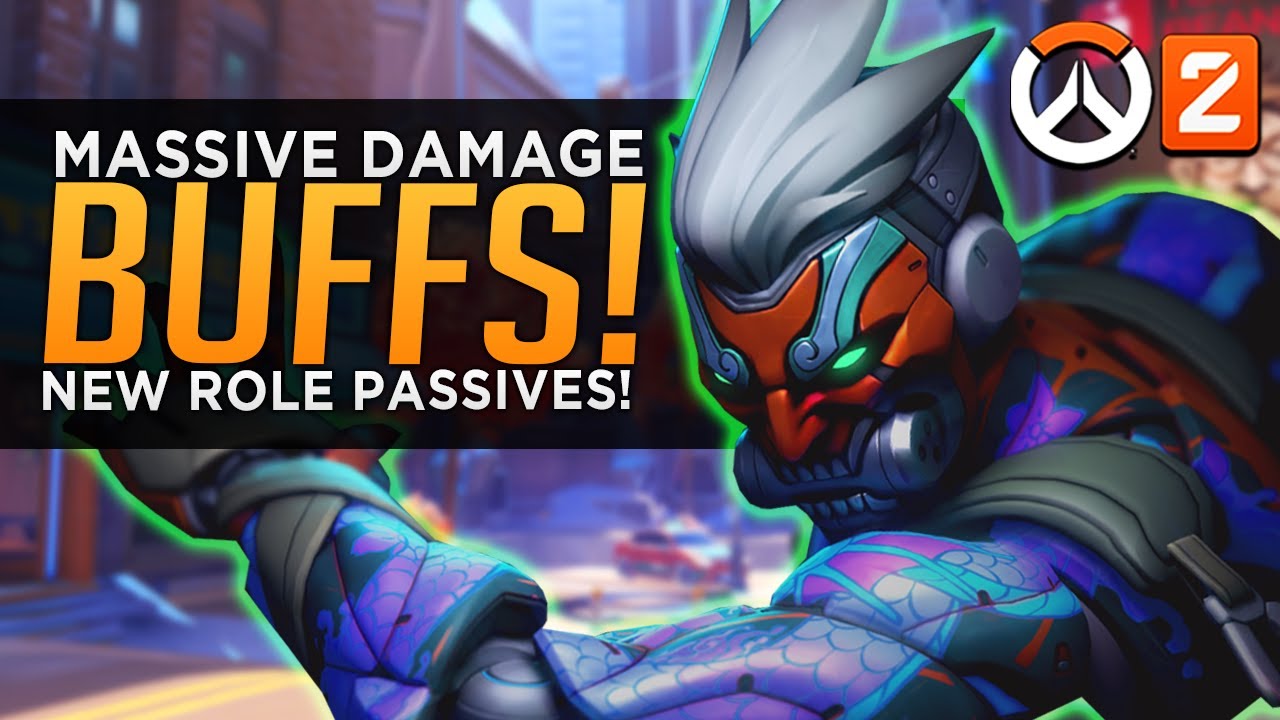HUGE Damage Hero Role Passive BUFF! - Launch Day Overwatch 2 Changes ...