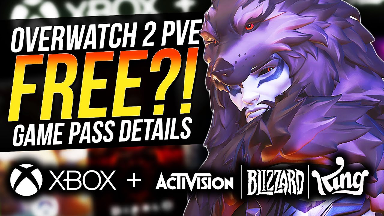 Overwatch 2 PVE is FREE?! - XBOX Game Pass UPDATE! - Over Watch Recommended Videos