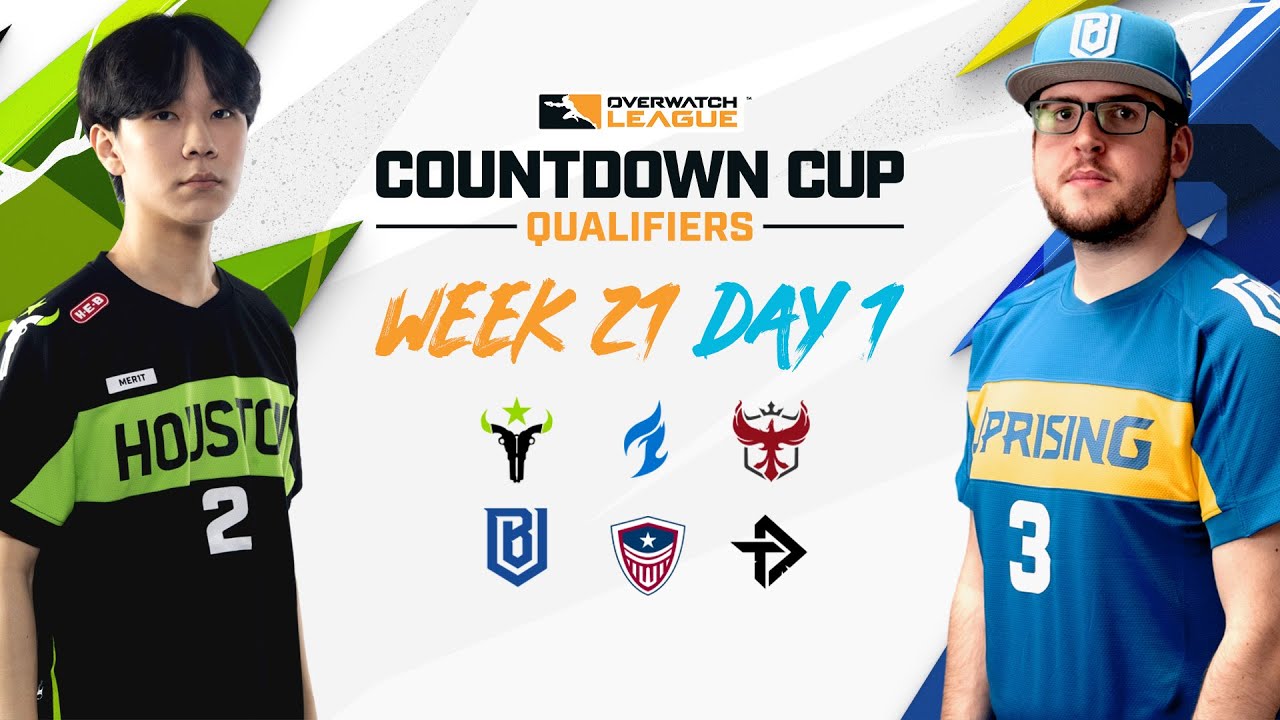Overwatch League 2022 Season | Countdown Cup Qualifiers | Week 21 Day 1 ...