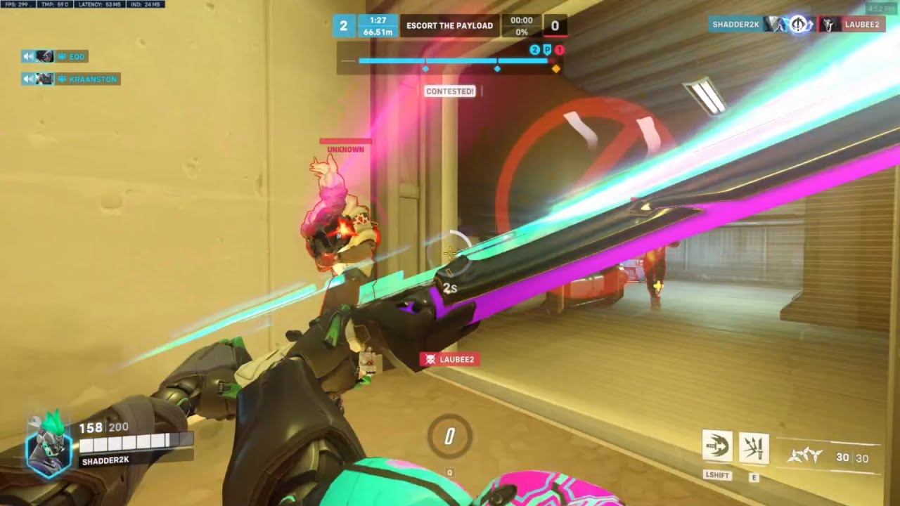 Overwatch 2 Genji God Shadder2k Showing His Nasty Gameplay Skills ...