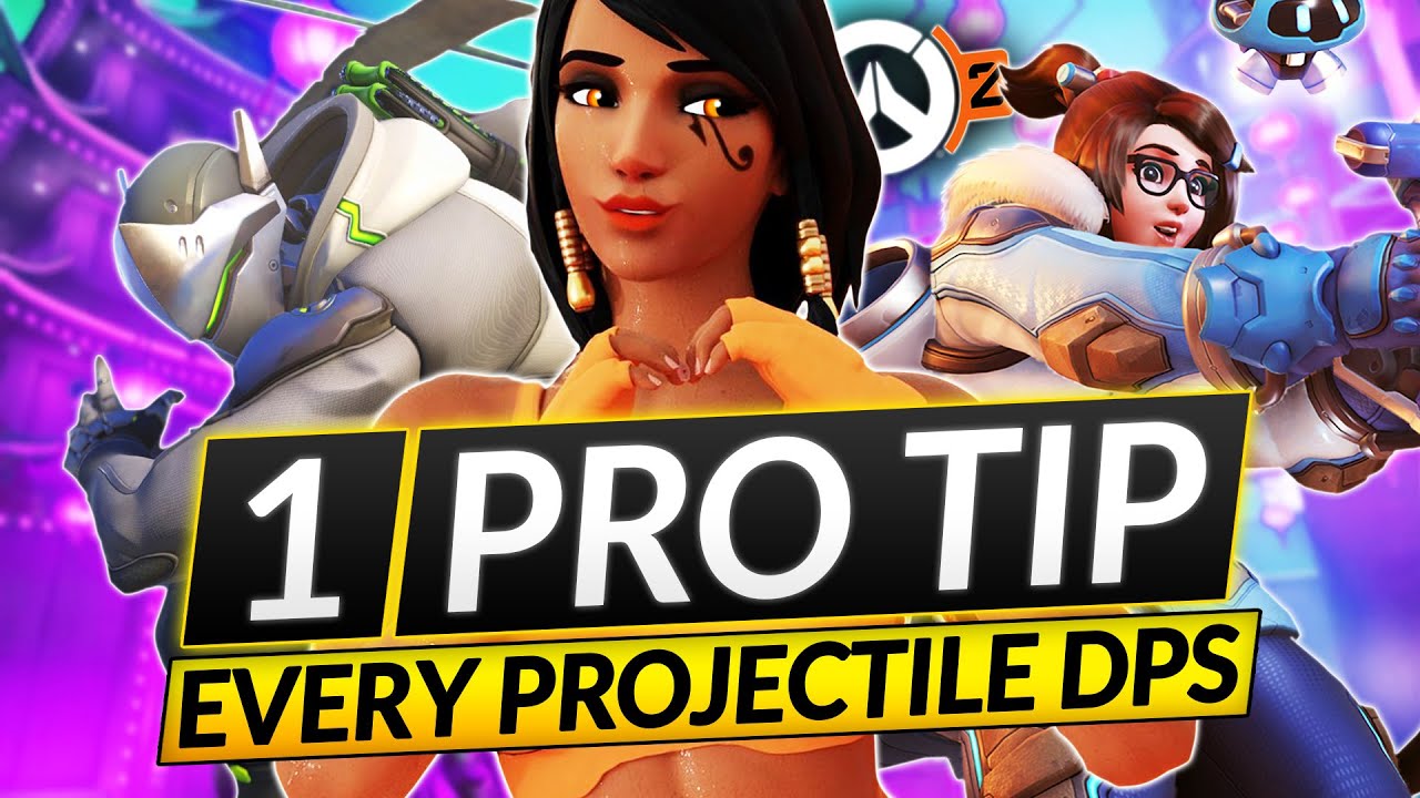 1 ABSOLUTELY INSANE TIP for EVERY DPS HERO - PROJECTILE EDITION ...