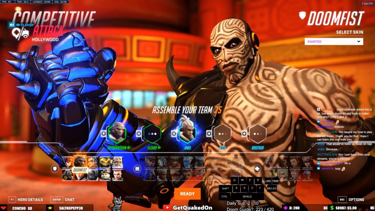 Overwatch 2 Rollout Doomfist God GetQuakedOn Destroys Whole Enemy Team As Tank Doomfist – Over ...