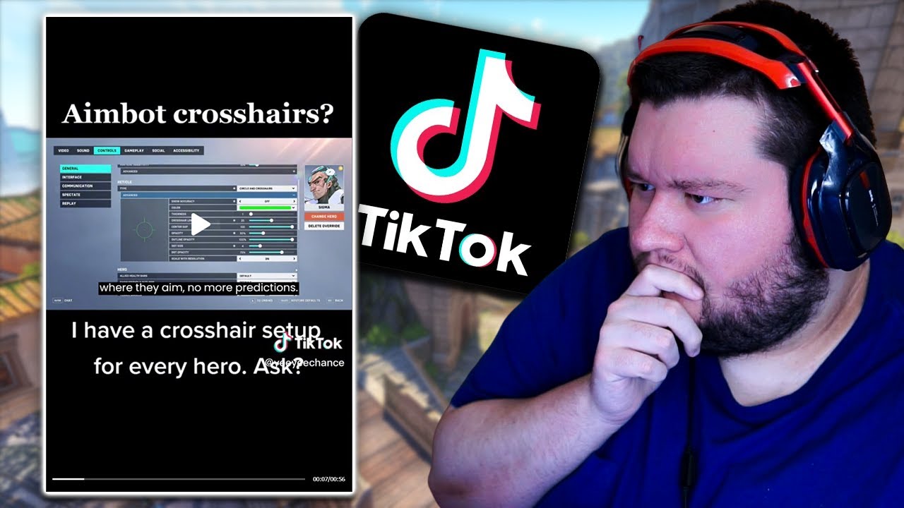 I Tried a UNIQUE TikTok Crosshair for Sigma in Overwatch 2 - Over Watch Recommended Videos