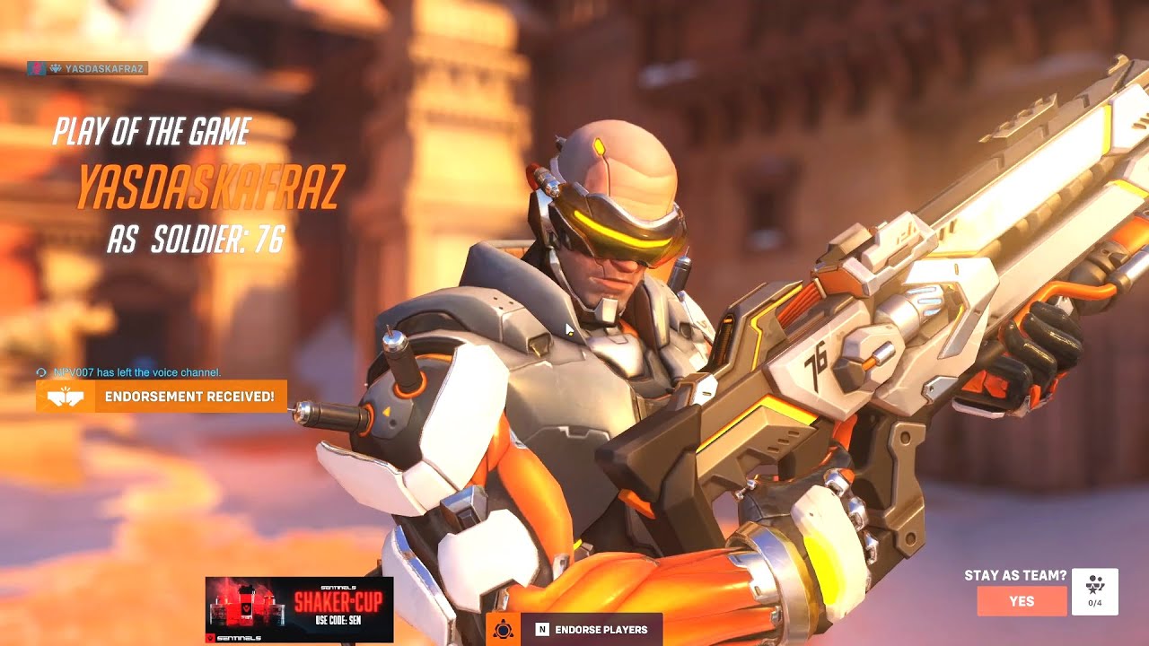 SUREFOUR is SHOWING HIS SOLDIER 76 SKILL - POTG! [ OVERWATCH 2 SEASON 3 ...