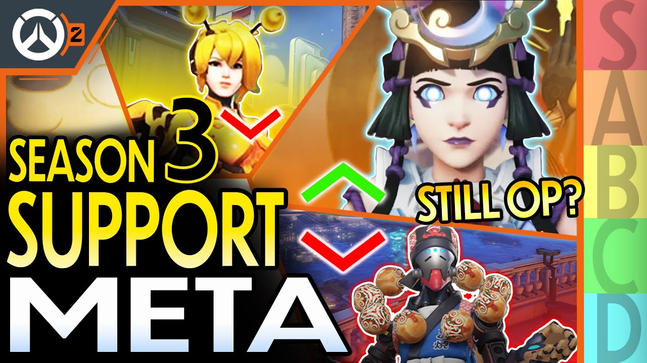 Season 3 Support Meta TIER LIST + Patch Notes! Kiriko OP? Mercy Bad ...